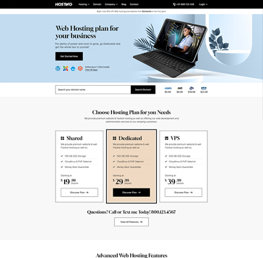 Hostiko 2.0 | Hostiko WordPress WHMCS Hosting Best Selling Themes